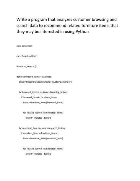 Comp6081 Analyzes Customer Python Write A Program That Analyzes