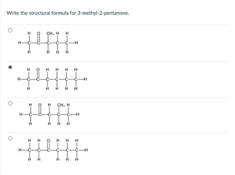 2 Pentanone Structure
