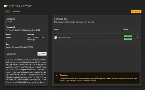 Ssh Keys Syseleven Documentation