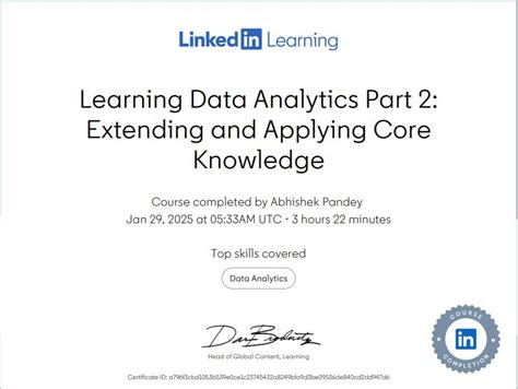 Dataanalytics Continuouslearning Professionalgrowth Abhishek Pandey