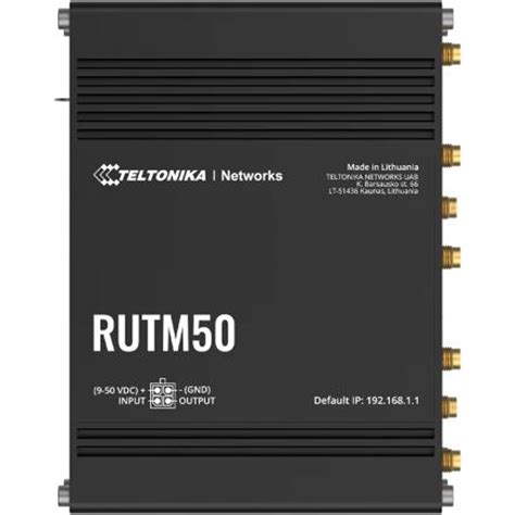 Rutm50 Teltonika Dual Sim 5g Router Bellequip