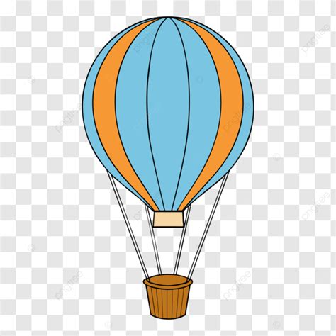 기발한 열기구 만화 클립 아트 벡터 세트 만화 풍선 비행선 클립 아트 열기구 Png 일러스트 및 벡터 에 대한 무료 다운로드 Pngtree