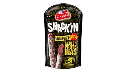 Mini Fuet Snacks Para Llevar Listos Para Consumir Campofrío