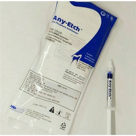 Jual Etching Any Etch Etsa Anyetch Per Syringe Dental Etching Eceran AKL Shopee Indonesia