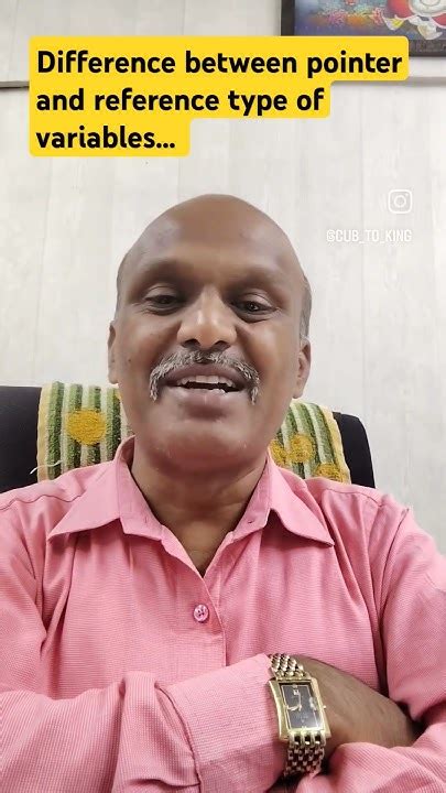 Difference Between Pointer And Reference Type Of Variables Shorts Programming Java Training