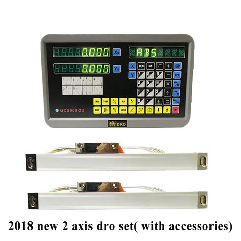 HXX 2 Axis GCS900 2D Digital Readout Kit 5μm to Suit Lathes Mills Digitech Direct