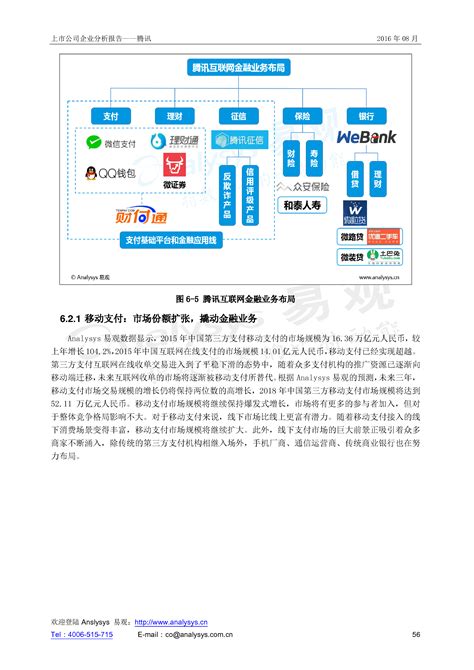上市公司企业分析报告腾讯 易观