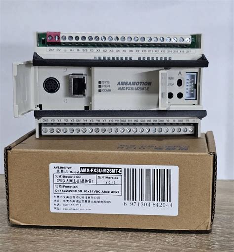 Plc Amsamotion Fx3u M26mr E M26mt E