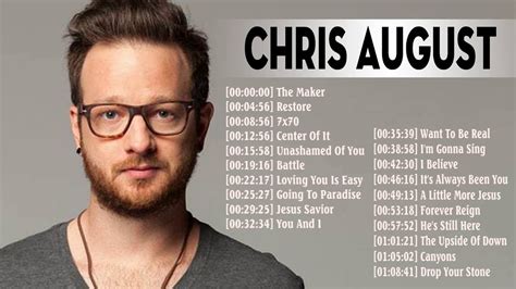 Chris August Top Hits Of All Time Collection Best Songs Of Chris August Full Album Youtube Music