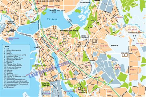 Карта казани 2023