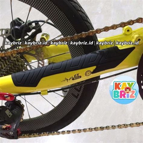 Chainstay Protector Pelindung Rantai Frame Sepeda Lipat Mtb Rubber