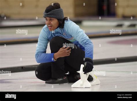 dumfries scotland 4 december 2022 richa patel playing for india in
