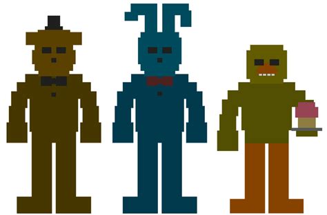 Fnaf 3 Minigame Characters By Mariorainbow6 On Deviantart