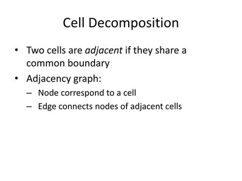Ppt Visibility Graphs And Cell Decomposition Powerpoint Presentation