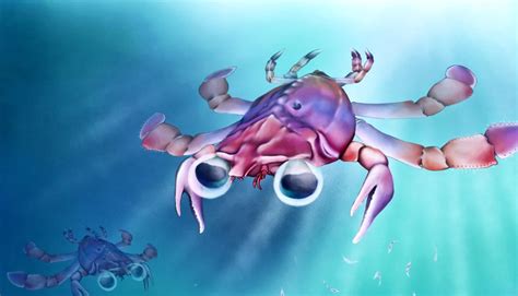 Callichimaera Perplexa Was A Species Of Small Crab That Lived During