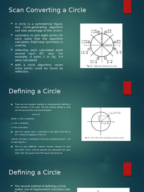Circle Drawing Algorithm Pdf Ellipse Circle