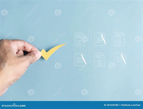 Document Checking Quality And Approve Management With Quality Assurance Standardization