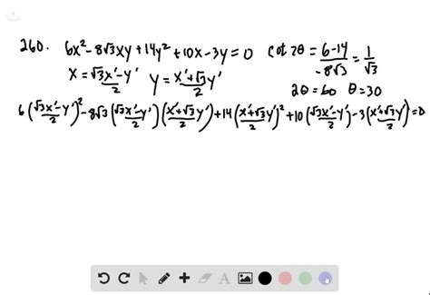 ⏩solved determine the angle of rotation in order to eliminate the xy