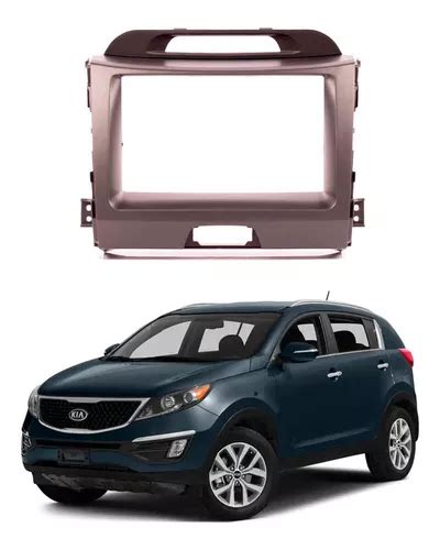 Moldura Multimidia 7 Polegadas Kia Sportage 2011 2016 Expex Frete Grátis