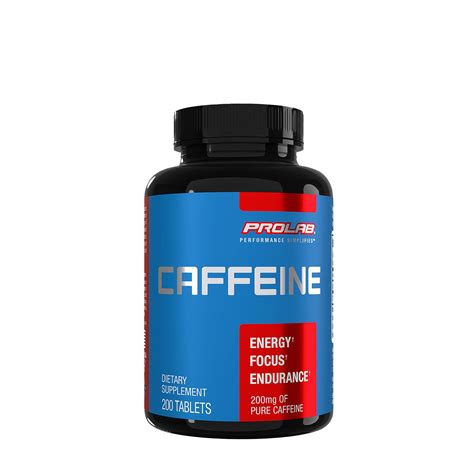 Caffeine 2000mg 200 Tablets Gnc