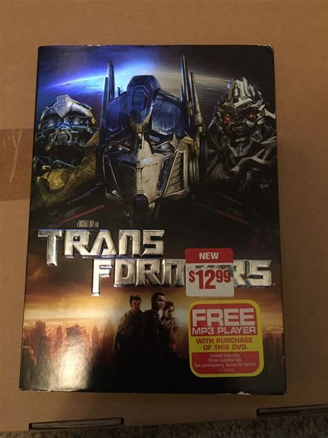 Transformers 2007 Dvd Hoes