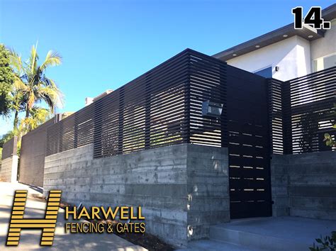 Wall Toppers And Privacy Fence — Harwell Design Fences Driveway Gates