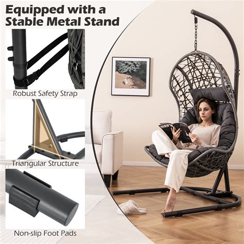 Hanging Egg Chair With Stand