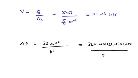 If The Friction Factor Is Held Constant Show That The Darcy Weisbach Equation Indicates That