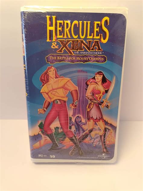 Hercules And Xena The Animated Movie The Battle For Mount Olympus Vhs