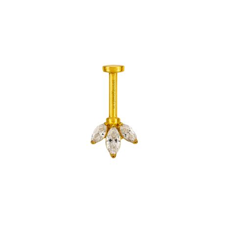 Verticle Helixbugadi Piercing Serenity Jewels
