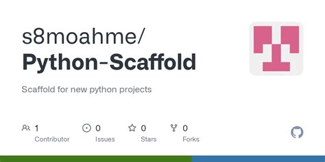 GitHub S Moahme Python Scaffold Scaffold For New Python Projects