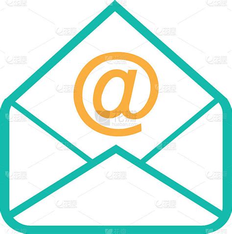 电子邮件和邮件图标符号设计