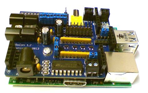 pirocon robotics controller for raspberry pi assembling 4tronix