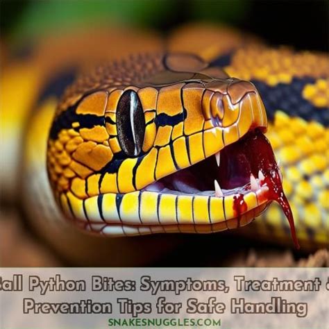 Ball Python Bites Symptoms Treatment And Prevention Tips For Safe Handling