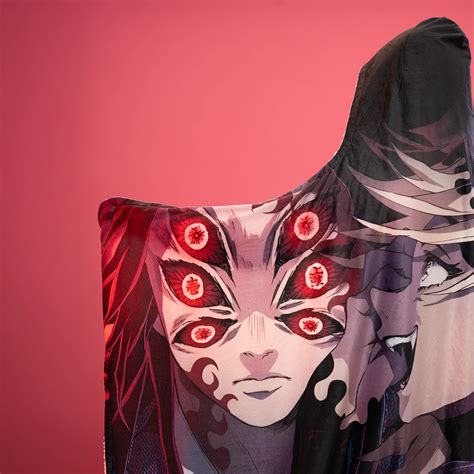 Kimetsu No Yaiba Hooded Blanket Cozy Economy Blanket For Fans Animebape