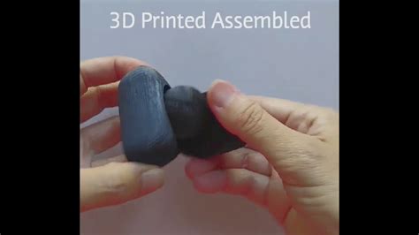 3d Printed Assembled Joint Youtube