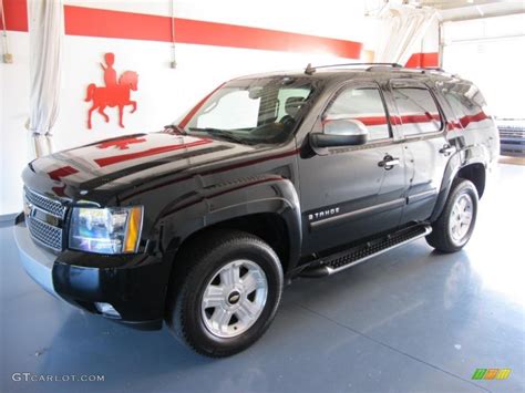 2007 Black Chevrolet Tahoe Z71 4x4 37637437 Car Color