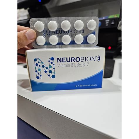 Neurobion Tab 10s 1 Strip วิตามิน Shopee Thailand