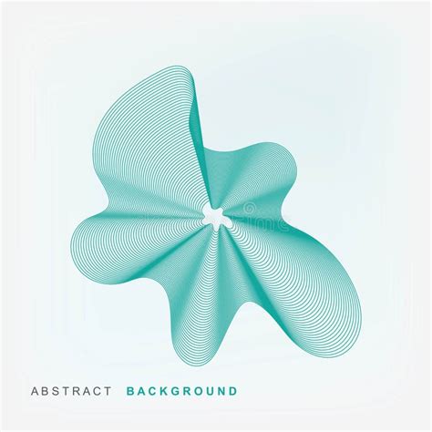 Dynamic Amorphous Shapes Background Stock Illustration Illustration