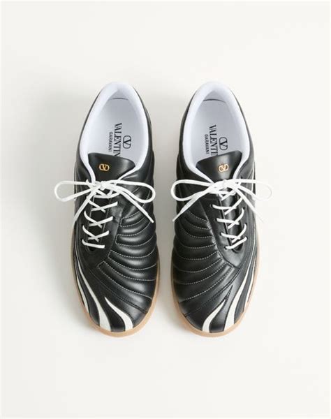 Kicky Nappa Trainer For Man In Black Valentino Ee