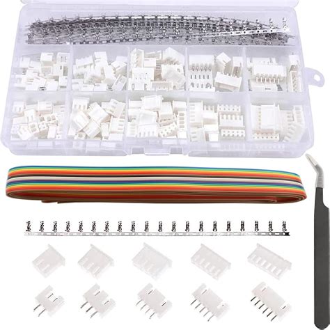 Runcci Yun 540pcs 2 54mm Jst Xh Jst Connector Kit Jst Ph 2 3 4 5 Pin Housing Adapter Cable