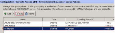 Configure Split Tunneling For VPN Clients On The ASA Cisco