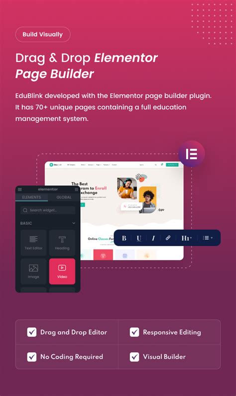 Edublink Education And Online Course Wordpress Theme Testing