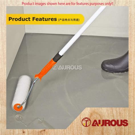 Defoaming Spike Roller 9 X 13mm Self Leveling Flooring Epoxy Leveling