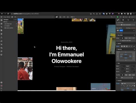 Emmanuel Olowookere On Linkedin Webflow Webdesign Webdevelopment Design 37 Comments