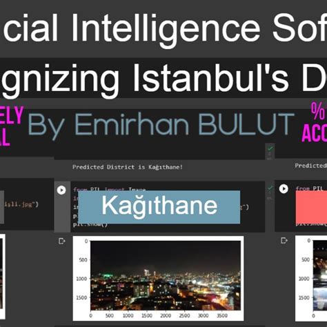Artificial Intelligence Recognit Istanbul District Kaggle