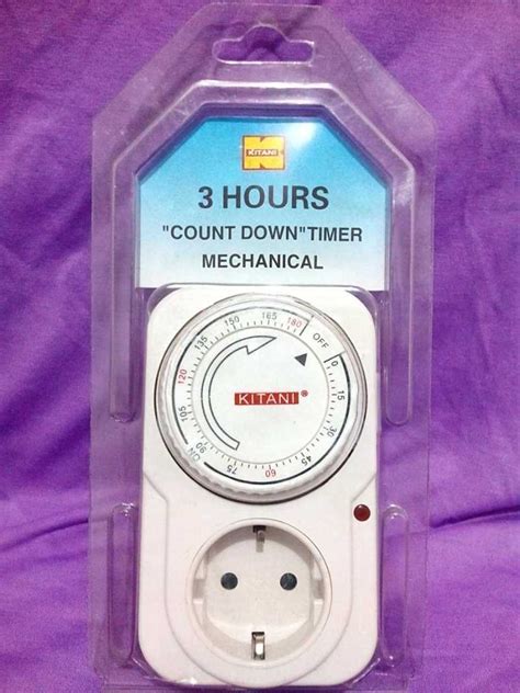 Jual Timer Stop Kontak 3 Jam Count Down Kitani Di Seller Dominoshop