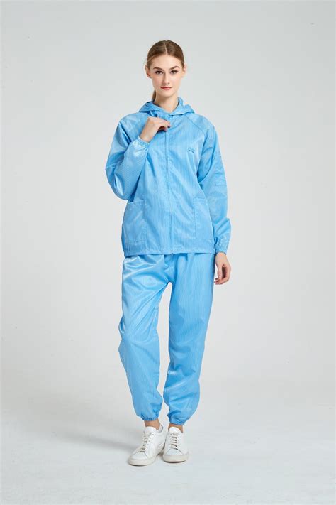 Hooded Cleanroom Antistatic Esd Protective Suit China Hooded Cleanroom Suit And Antistatic Esd