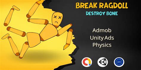 Break Ragdoll Destroy Bones Unity Template By ASstar Codester