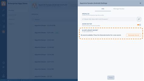 In App Updates Appcircle Docs